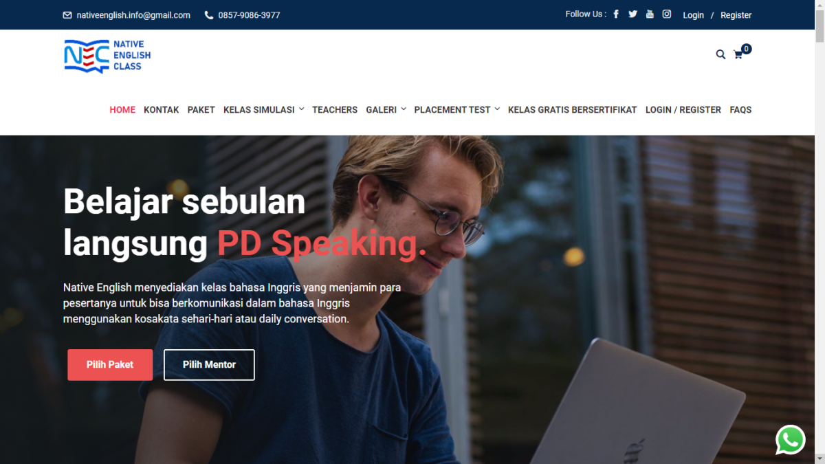 Native English – English Course by Native Speaker – Masansoft